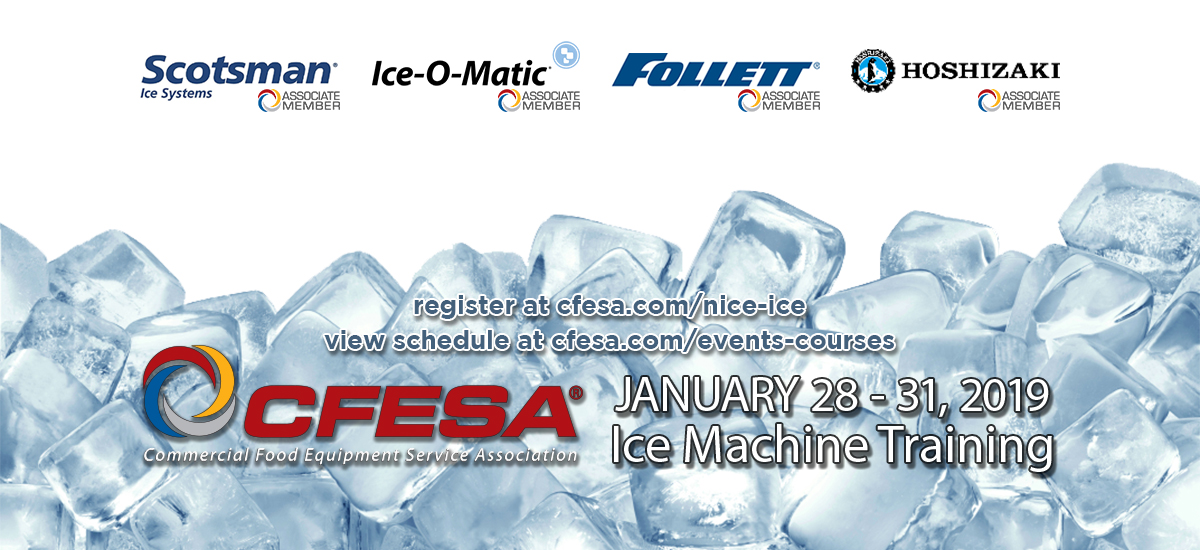 Notes From CFESA: Ice Machine Repair Training - Foodservice Equipment ...