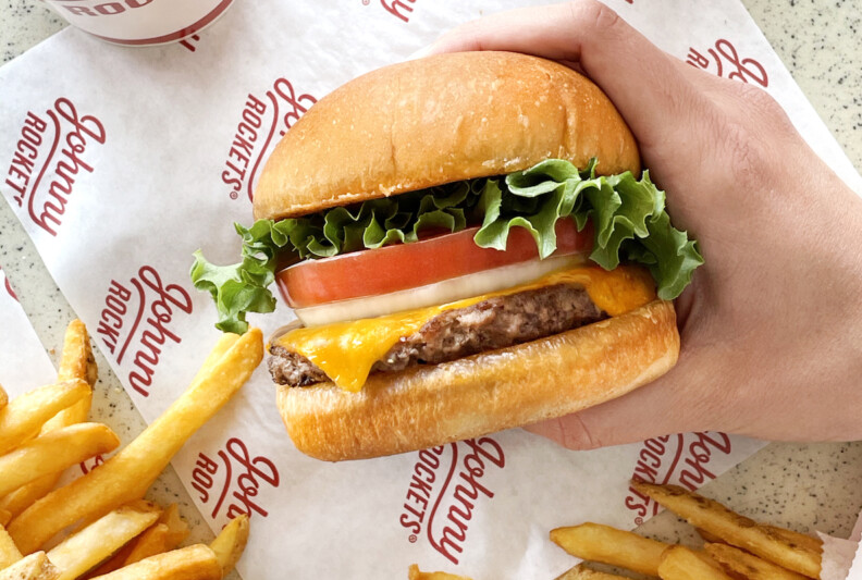 Johnny Rockets Lands Home in an International Airport