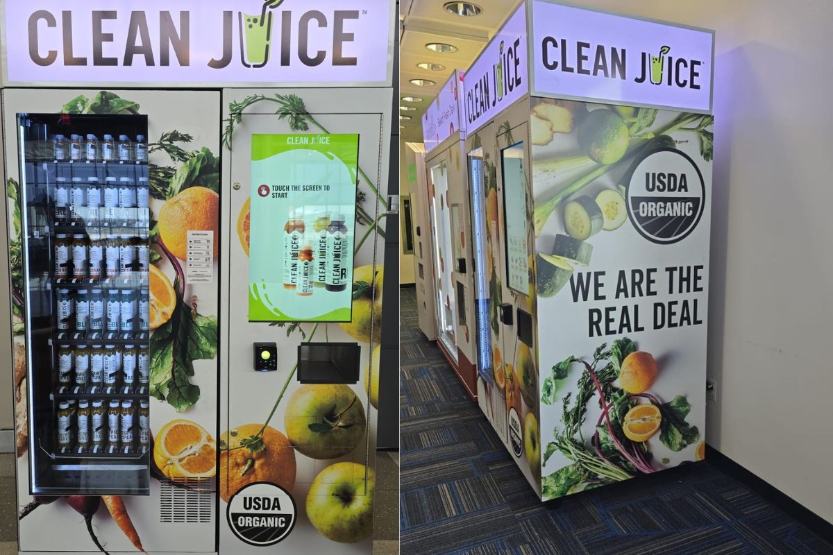 Clean Juice Kiosk Pilot Lands in Virginia
