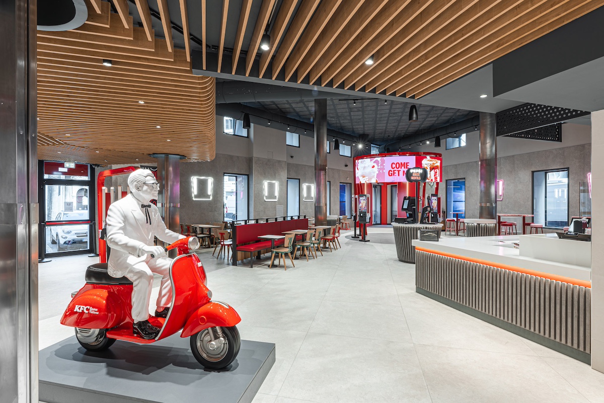 KFC Opens Western European Flagship
